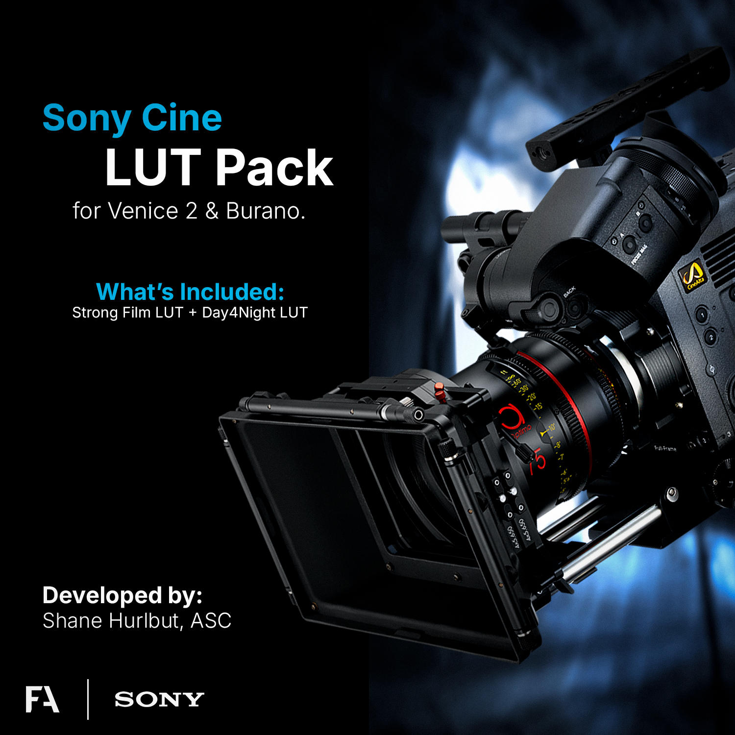 Sony Cine LUT Pack for Venice 2 & Burano - Filmmakers Academy