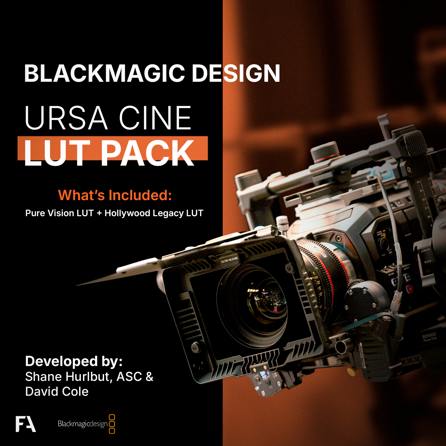 Blackmagic LUT Pack: URSA Cine 12K - Filmmakers Academy